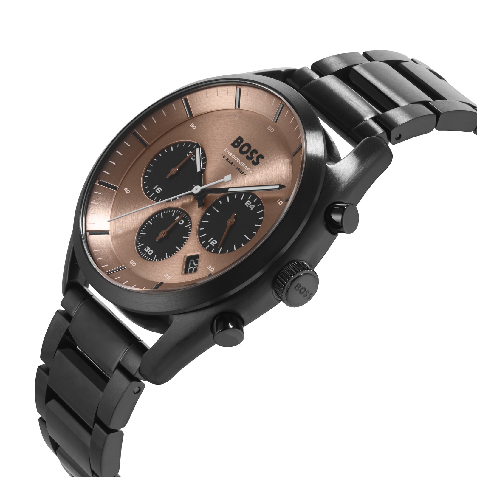 BOSS Top Black 44mm Mens Watch 1514095 | Goldsmiths