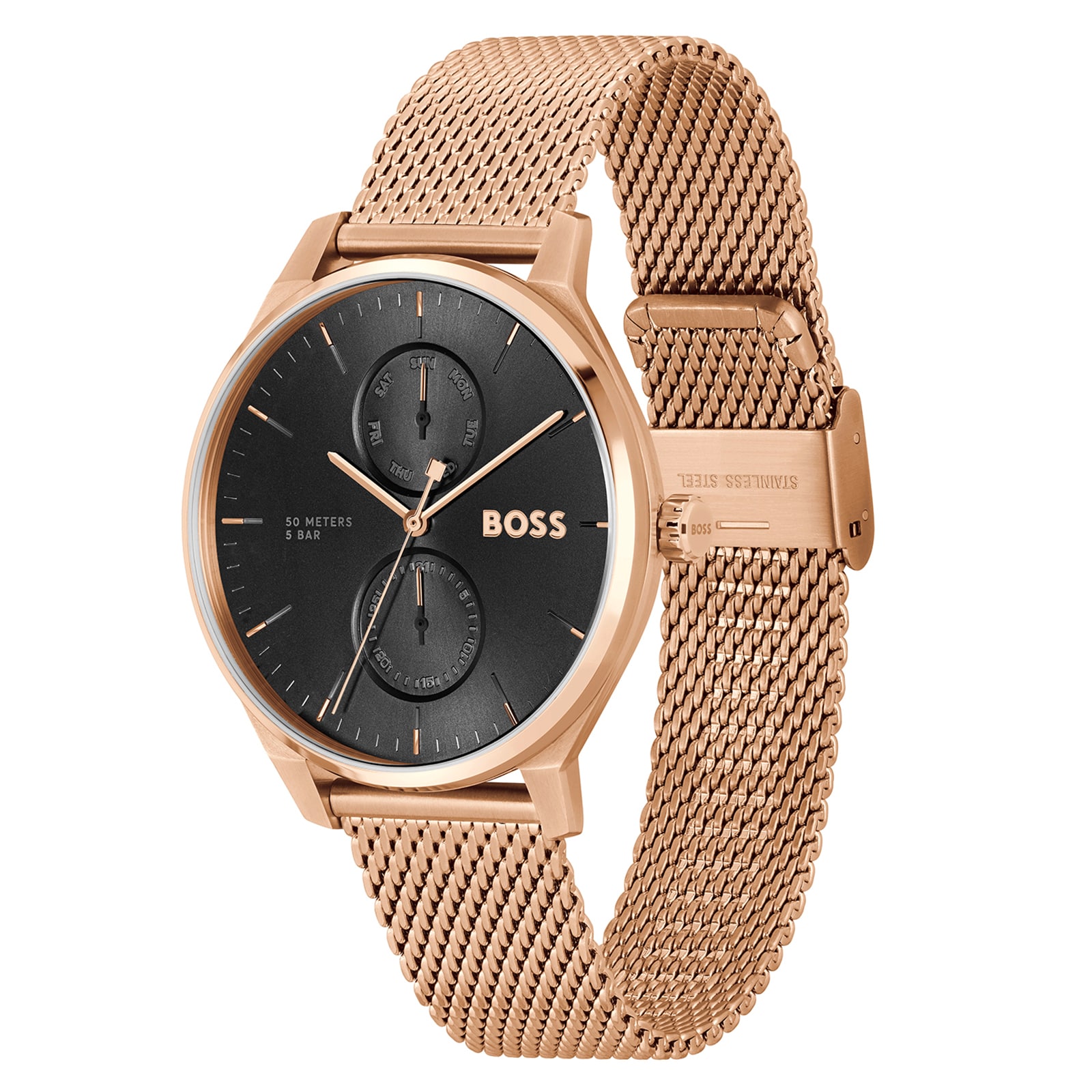 BOSS Tyler Gold Mens Watch 43mm 1514104 | Goldsmiths