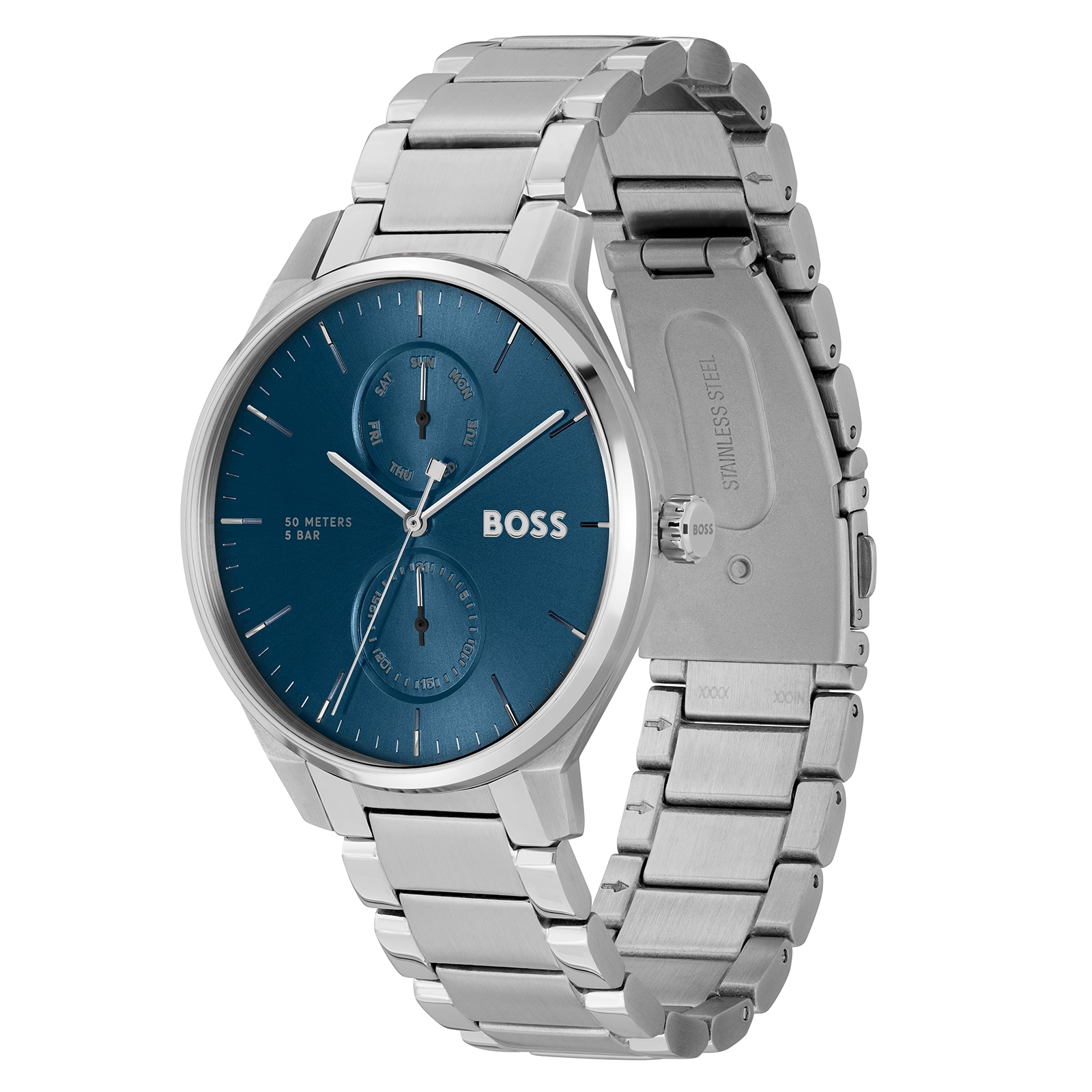 BOSS Tyler Blue 43mm Mens Watch 1514106 | Goldsmiths
