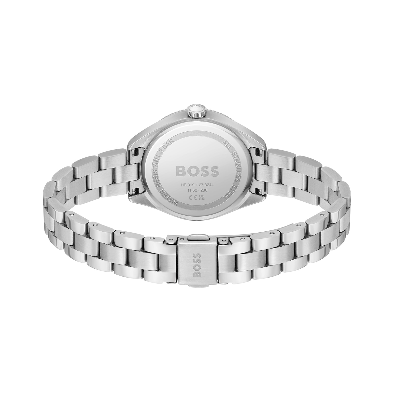 BOSS Sage Silver 32mm Ladies Watch 1502726 | Goldsmiths