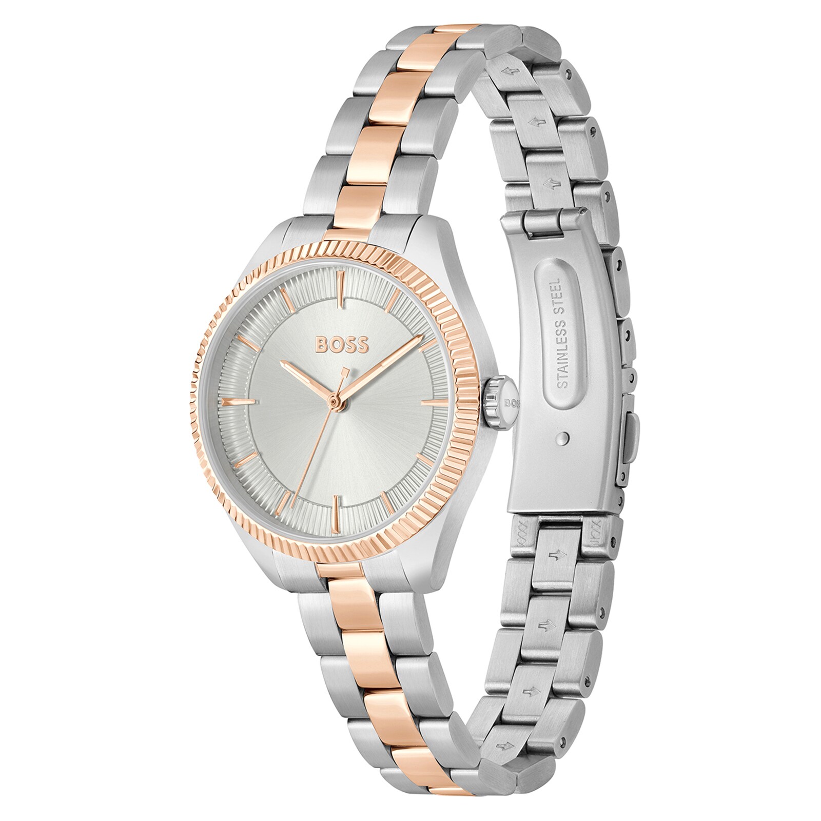 BOSS Sage Bicolour 32mm Ladies Watch 1502727 | Goldsmiths