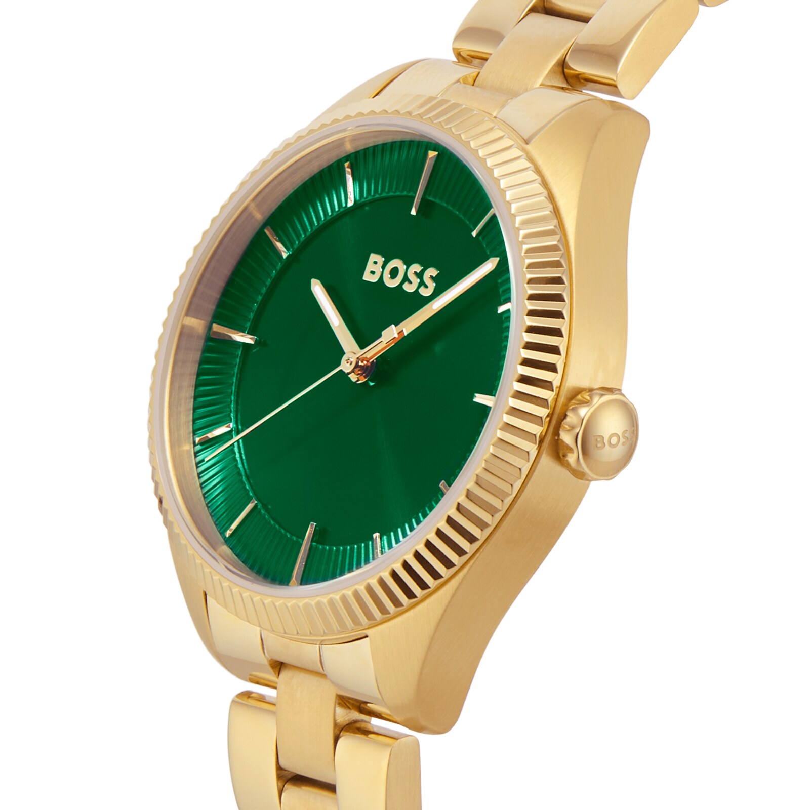 BOSS Sage Green 32mm Ladies Watch 1502729 | Goldsmiths