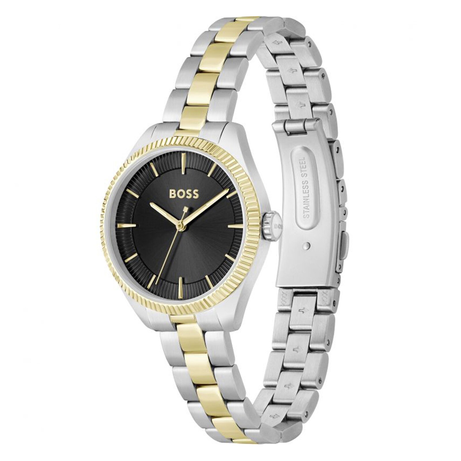 BOSS Sage Black 32mm Ladies Watch 1502730 | Goldsmiths