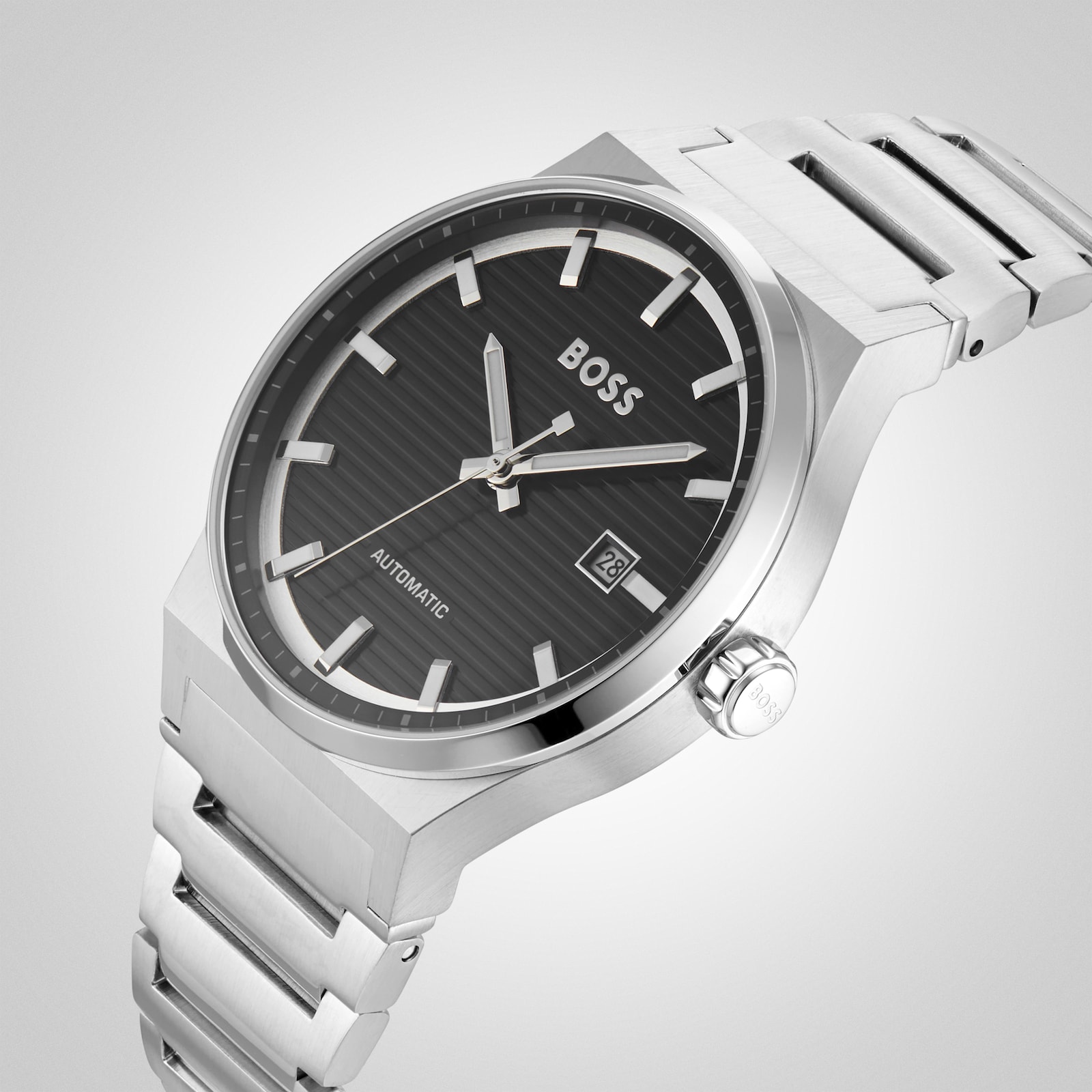 BOSS Candor Mens Watch Black 41mm 1514117 | Goldsmiths