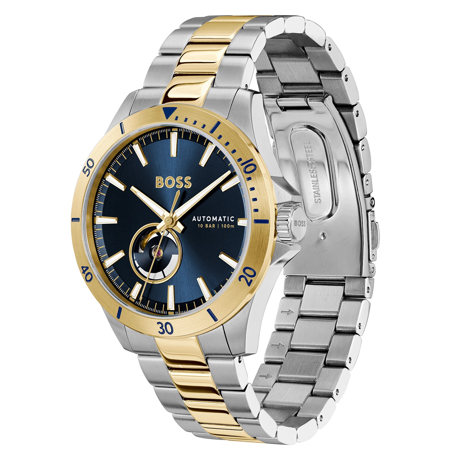 BOSS Troper 42mm Mens Watch Blue 1514201 | Goldsmiths