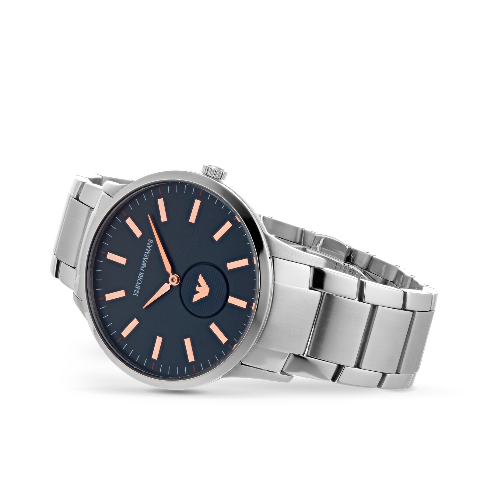 Emporio Armani Renato Blue Dial Gents Watch AR11137 | Goldsmiths