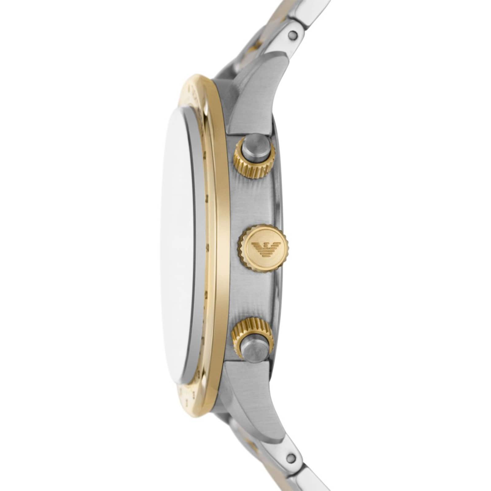 Emporio Armani Mario Mens Watch 43mm Black AR11521 | Goldsmiths