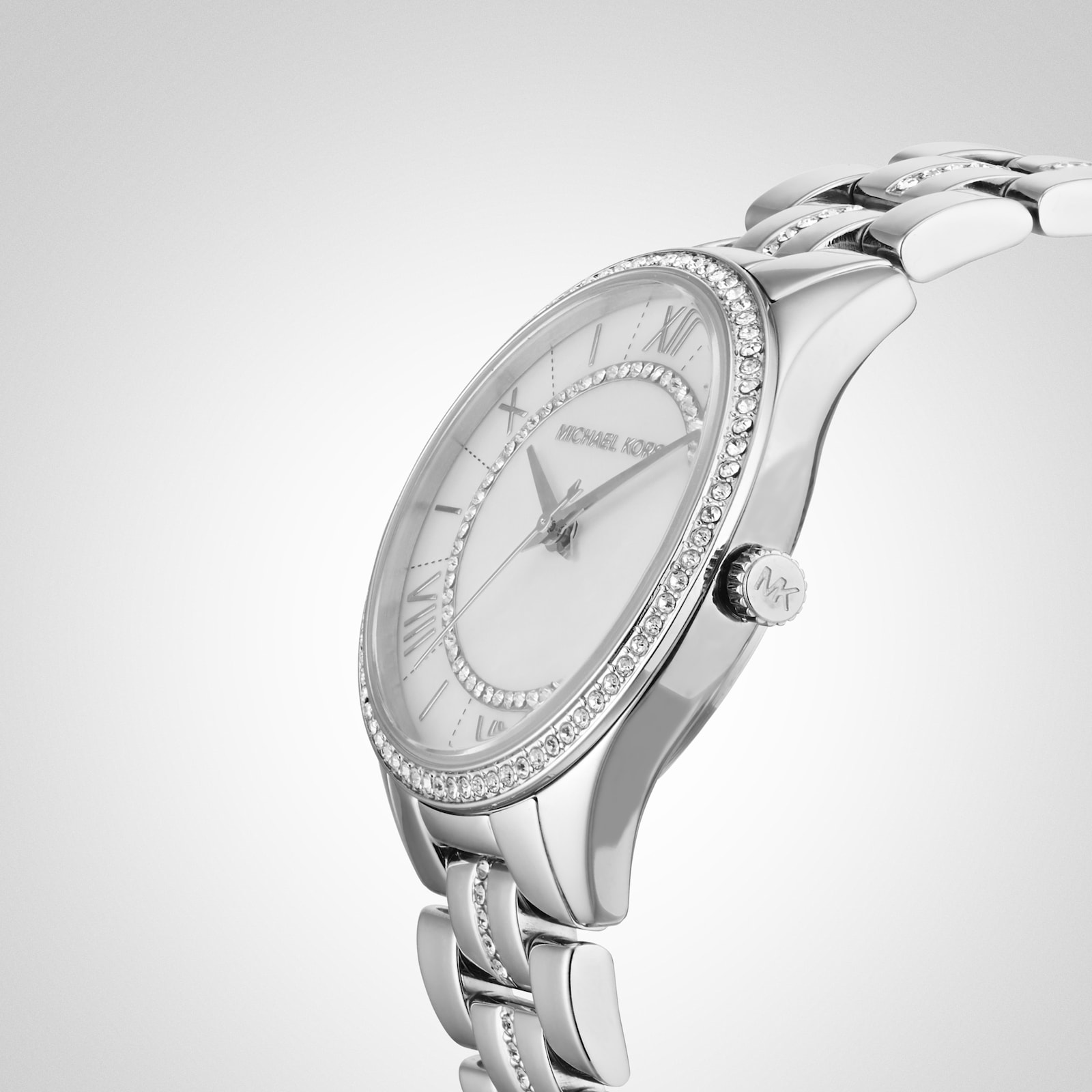 Michael Kors Lauryn Stainless Steel Ladies Watch MK3900 | Goldsmiths