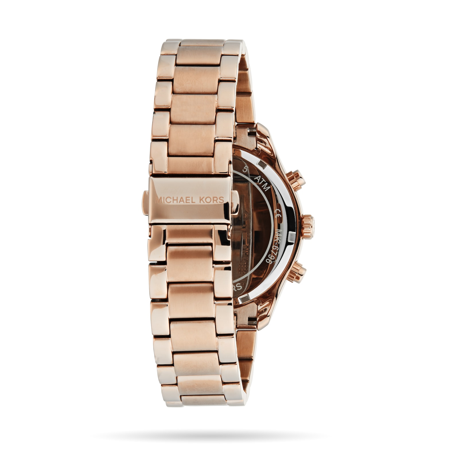 Michael Kors Layton Rose Gold Tone Dial Ladies Watch MK6796 | Goldsmiths