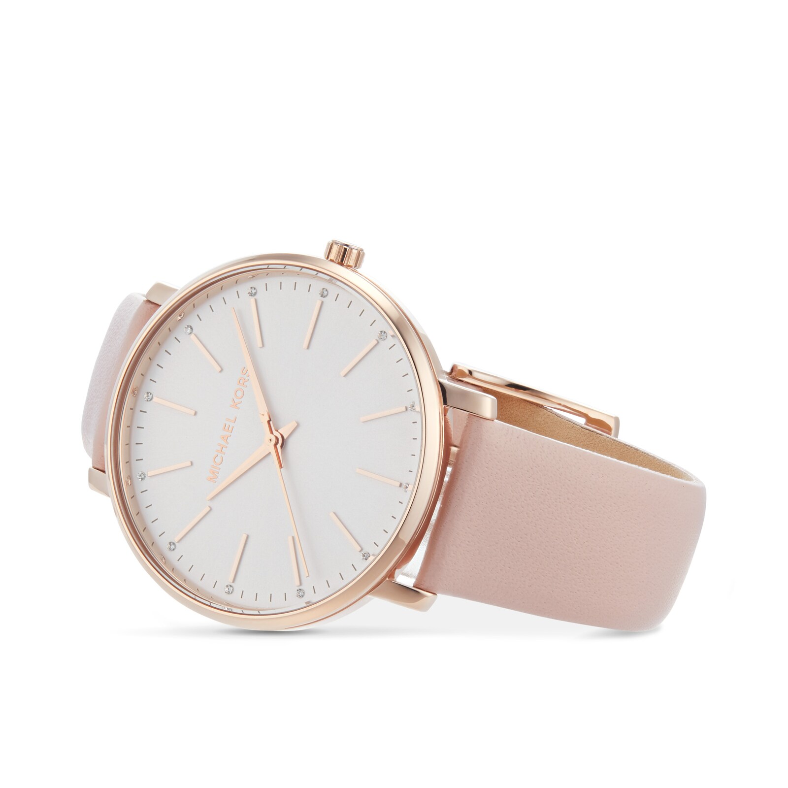 Michael Kors Pyper Pink and White Ladies Watch MK2741 | Goldsmiths