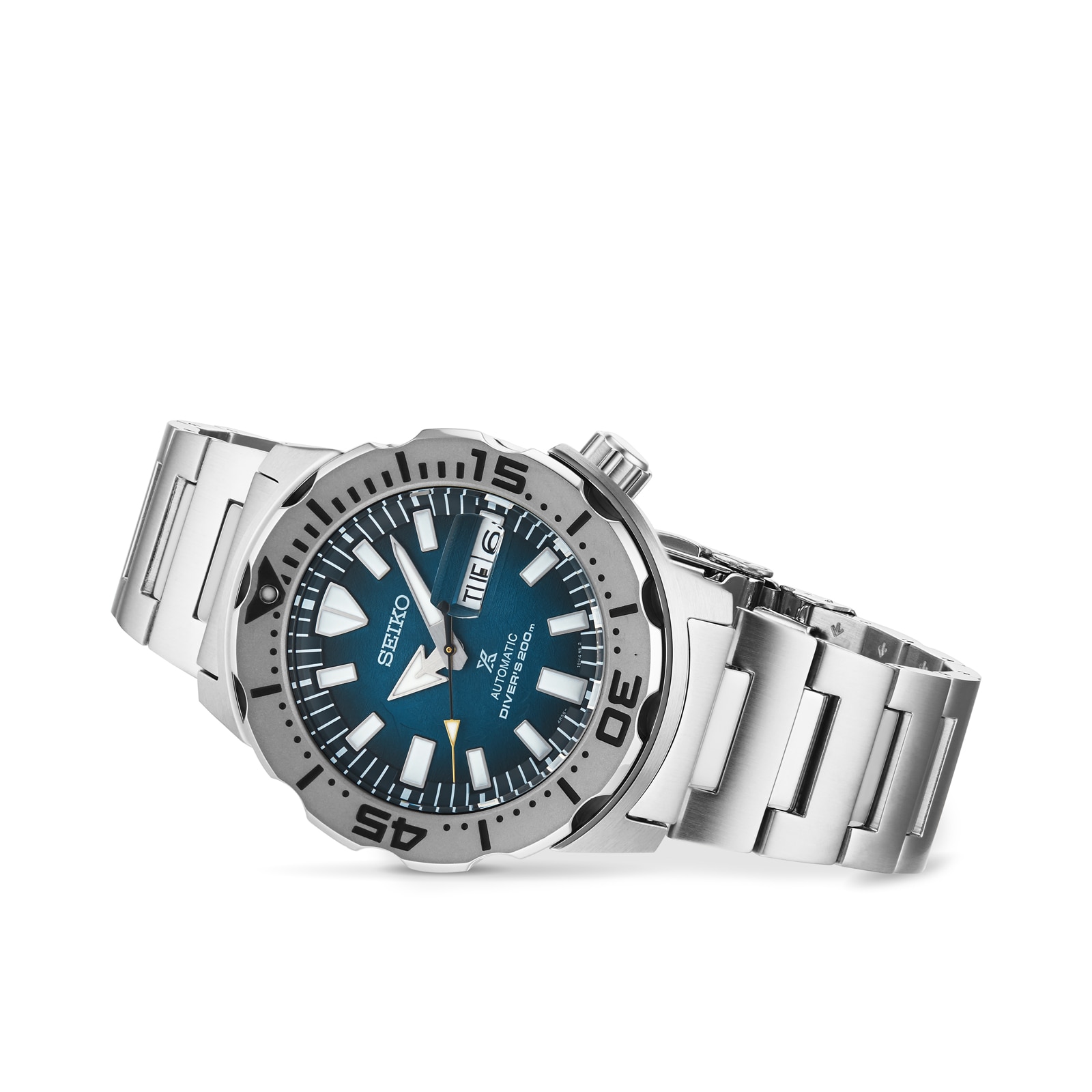 Seiko Prospex Antarctica Monster 'Save the Ocean' 42mm Mens Watch ...