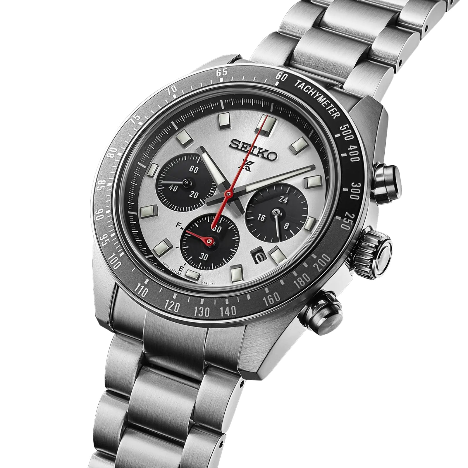 Seiko Prospex Speedtimer Go Large Solar Chronograph 41.5mm Mens Watch ...