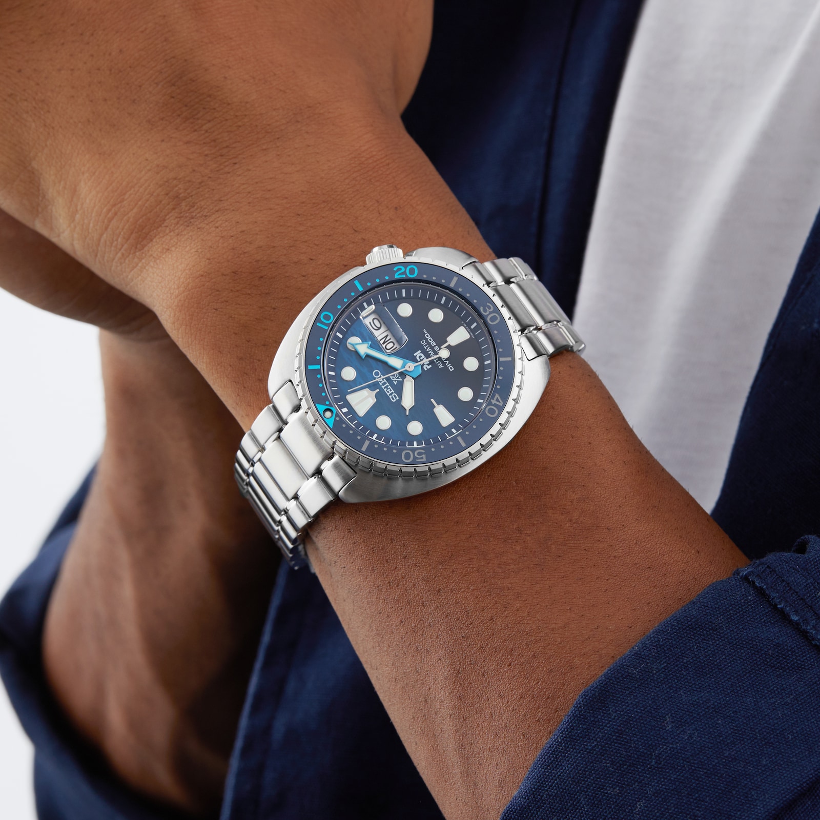 Seiko Prospex Prospex 'Great Blue' Turtle Scuba PADI Special Edition ...