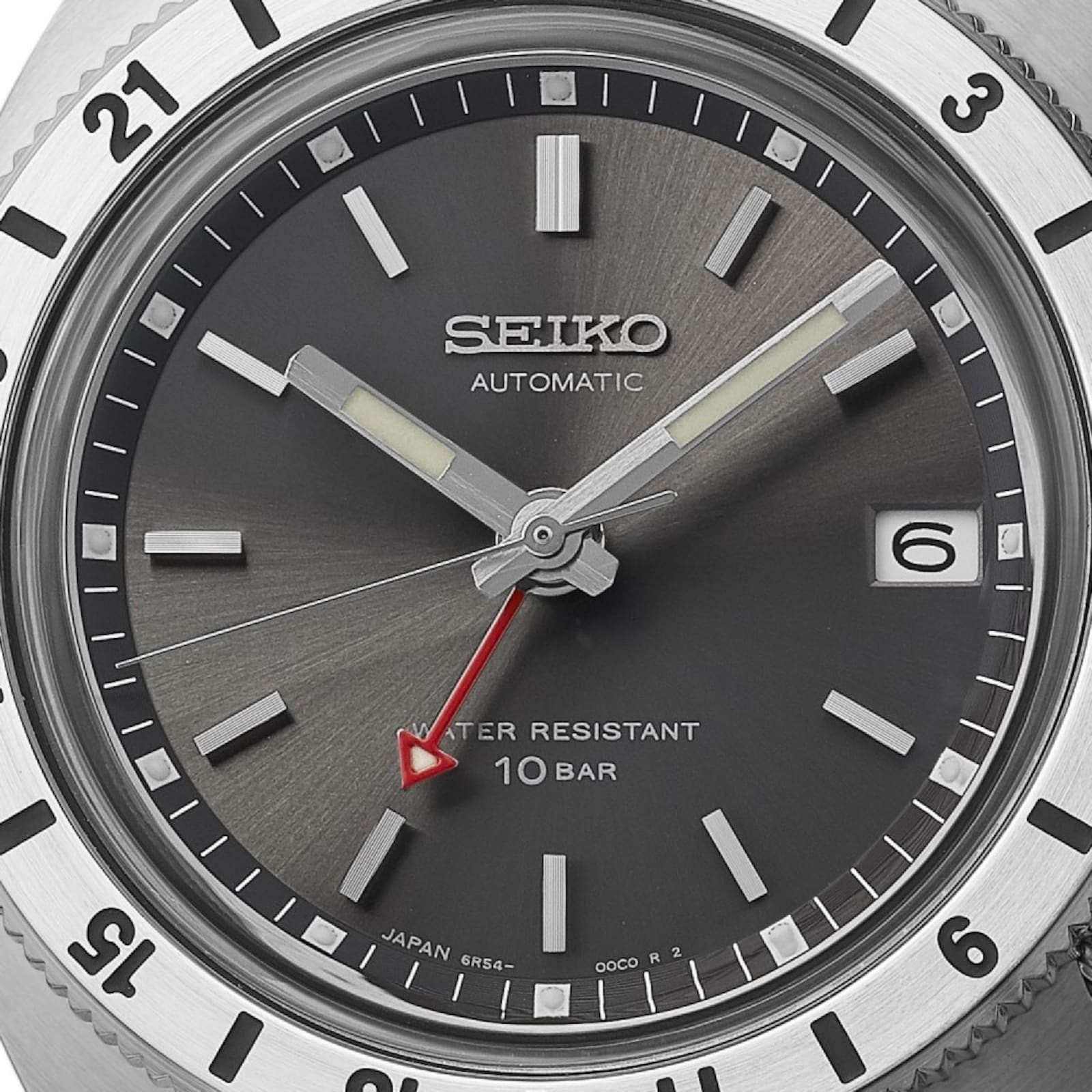 Seiko Prospex Navigator Timer 38.5mm Mens Watch Grey SPB411J1 | Goldsmiths