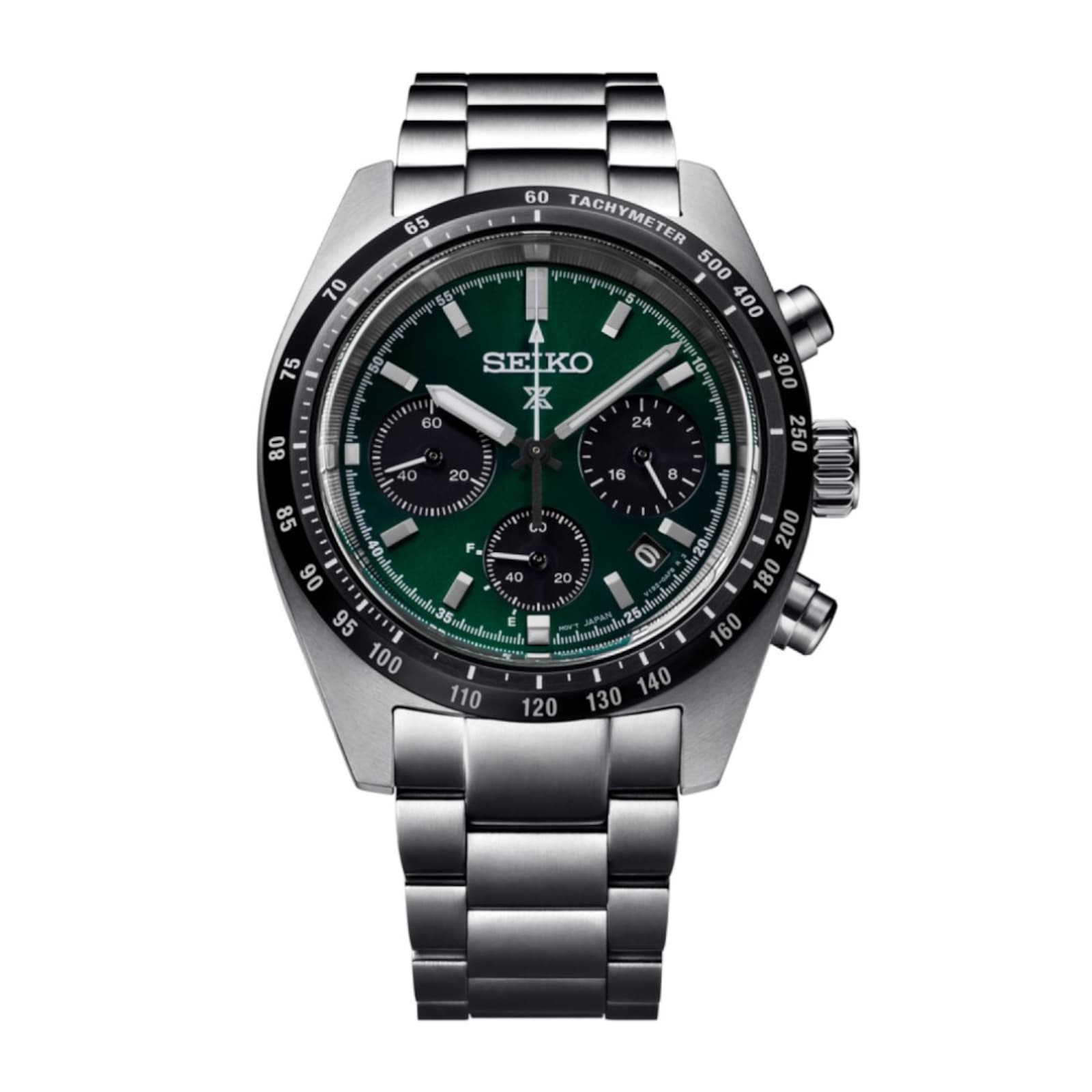 Seiko Prospex Prospex Deep Green Speedtimer Solar Chronograph 39mm Mens ...
