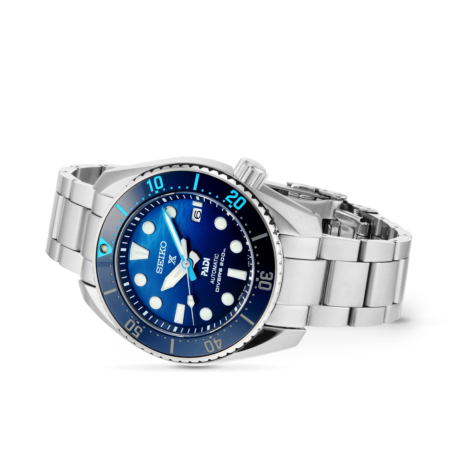 Seiko Prospex Sumo Scuba PADI Special Edition 45mm Mens Watch Blue ...