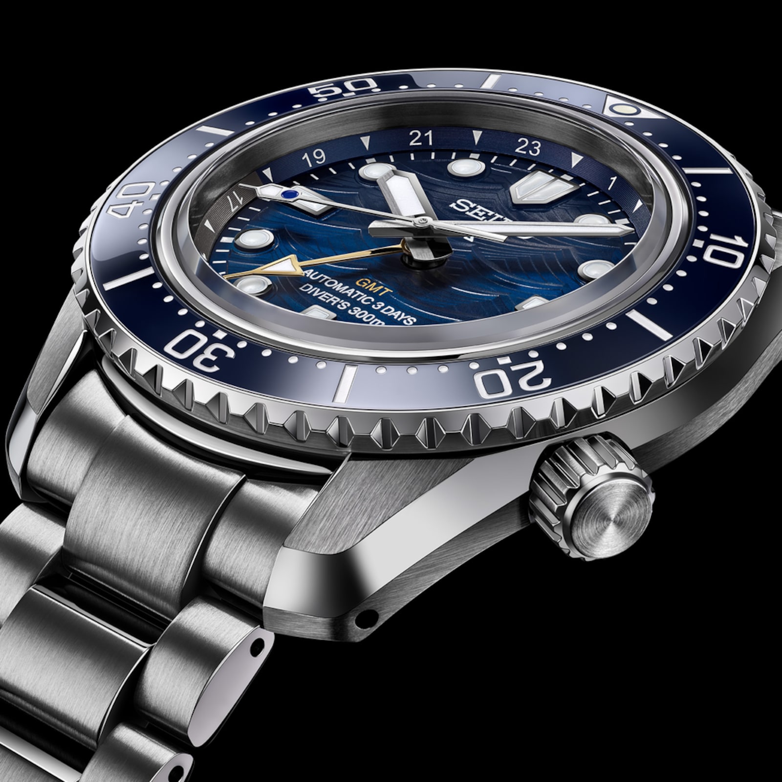 Seiko Prospex 1968 Heritage Diver's GMT 60th Anniversary Limited Edition 42mm Mens Watch ...
