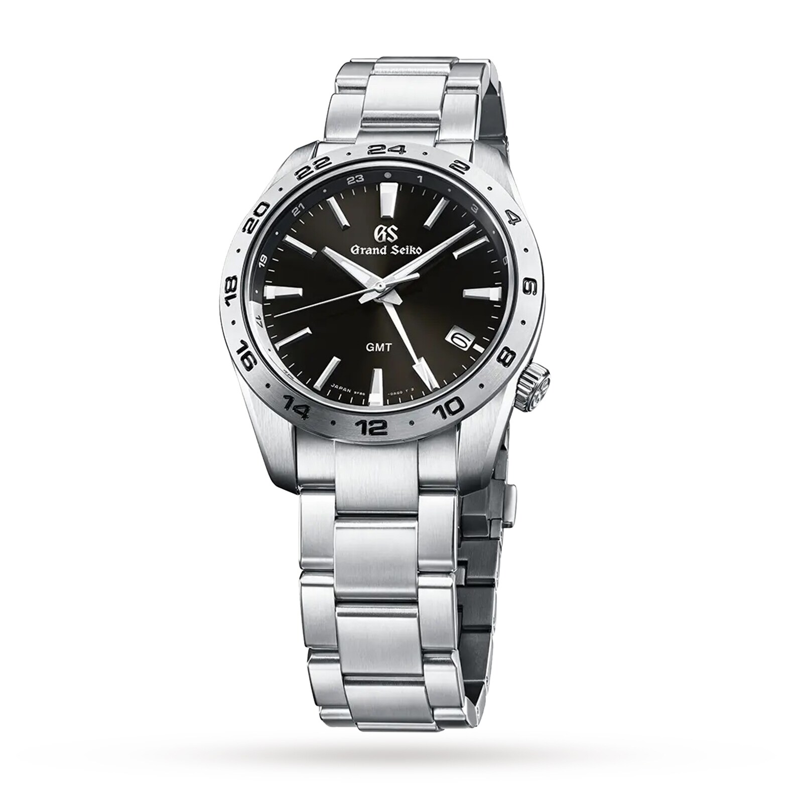 Grand Seiko 'Slate' Quartz GMT 39mm SBGN027 | Watches Of Switzerland UK