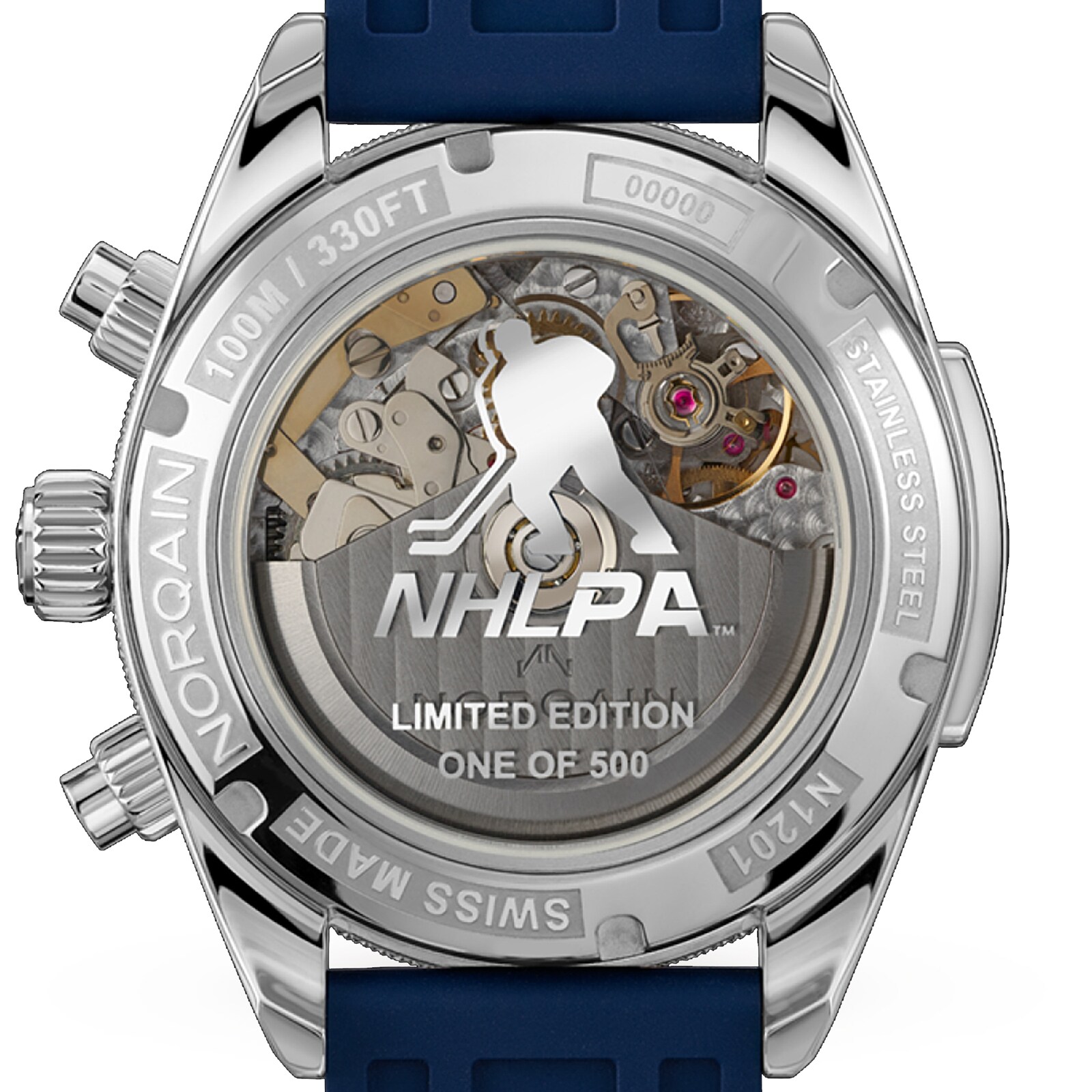 Norqain Adventure Sport Chrono 41 NHLPA Limited Edition 41mm Mens Watch ...