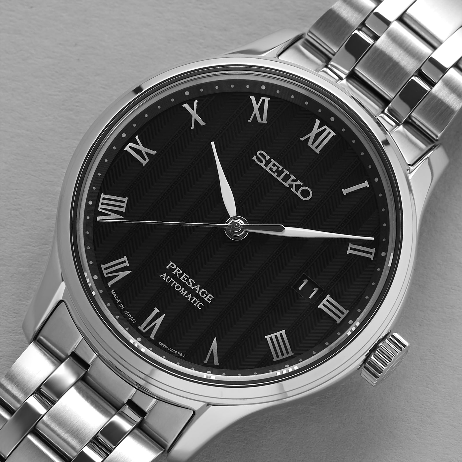 Seiko Presage Japanese Garden 41mm Mens Watch SRPC81J1 | Goldsmiths