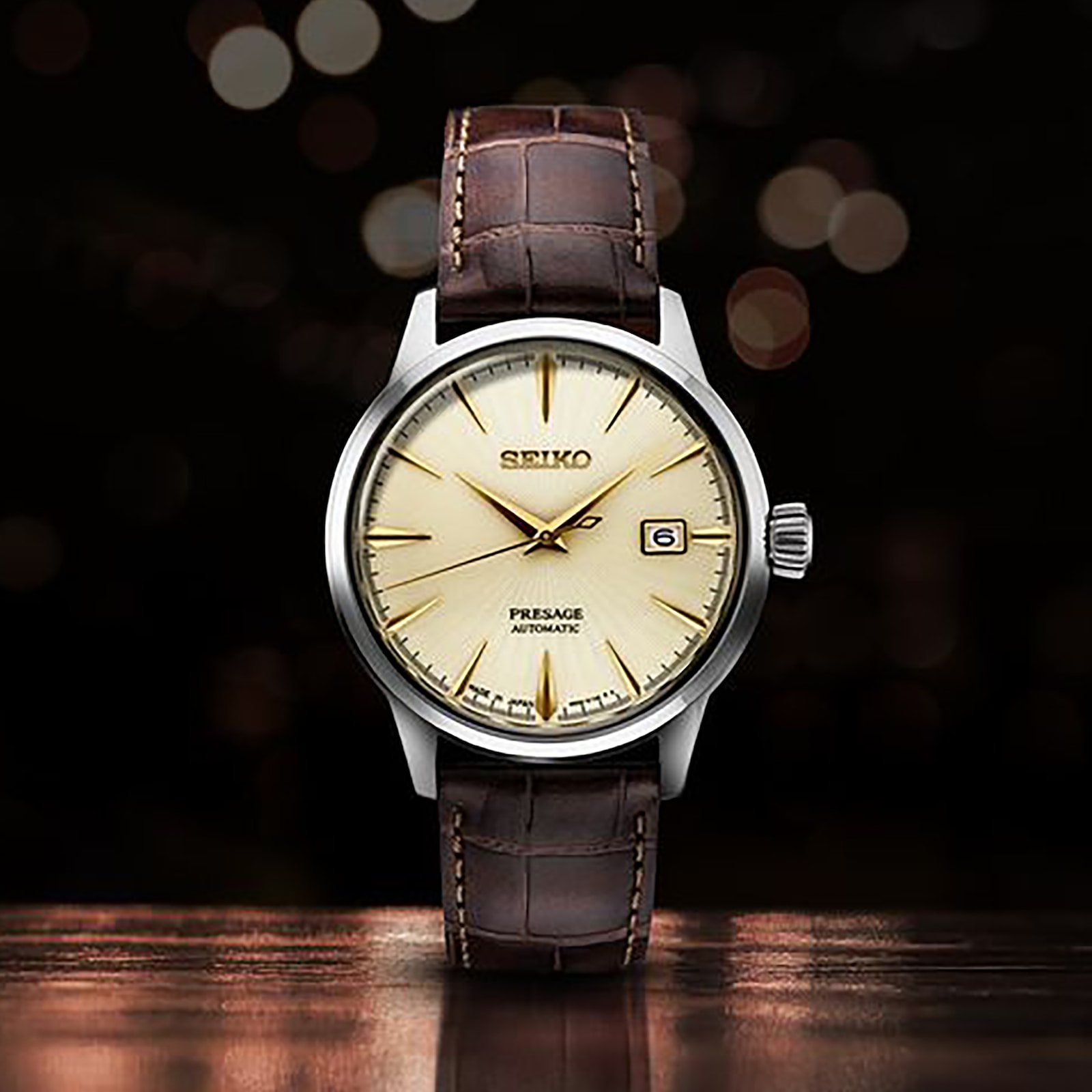 Seiko Presage Japanese Garden 40mm Mens Watch SRPC99J1 | Goldsmiths