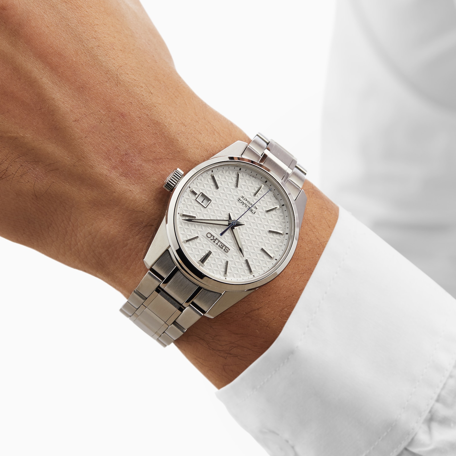 Seiko Presage Sharp Edged Series Automatic 39.5mm Watch SPB165J1 ...