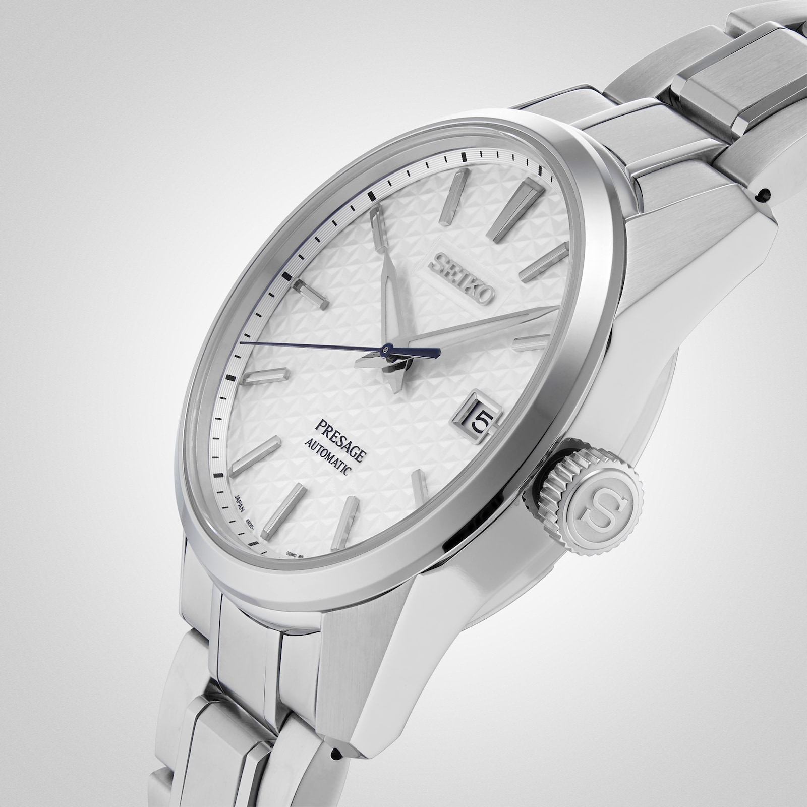 Seiko Presage Sharp Edged Series Automatic 39.5mm Watch SPB165J1 ...