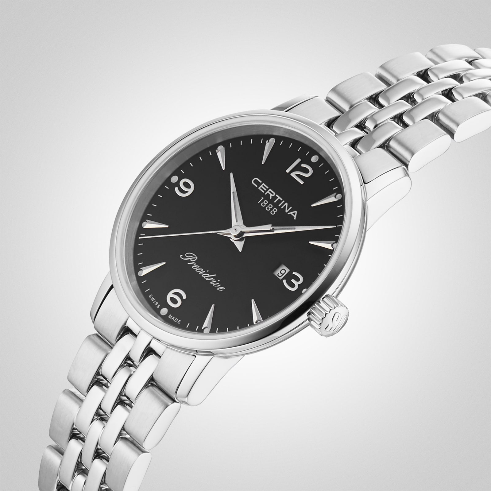 Certina Urban DS Caimano 28mm Ladies Watch Black C0352101105700 ...