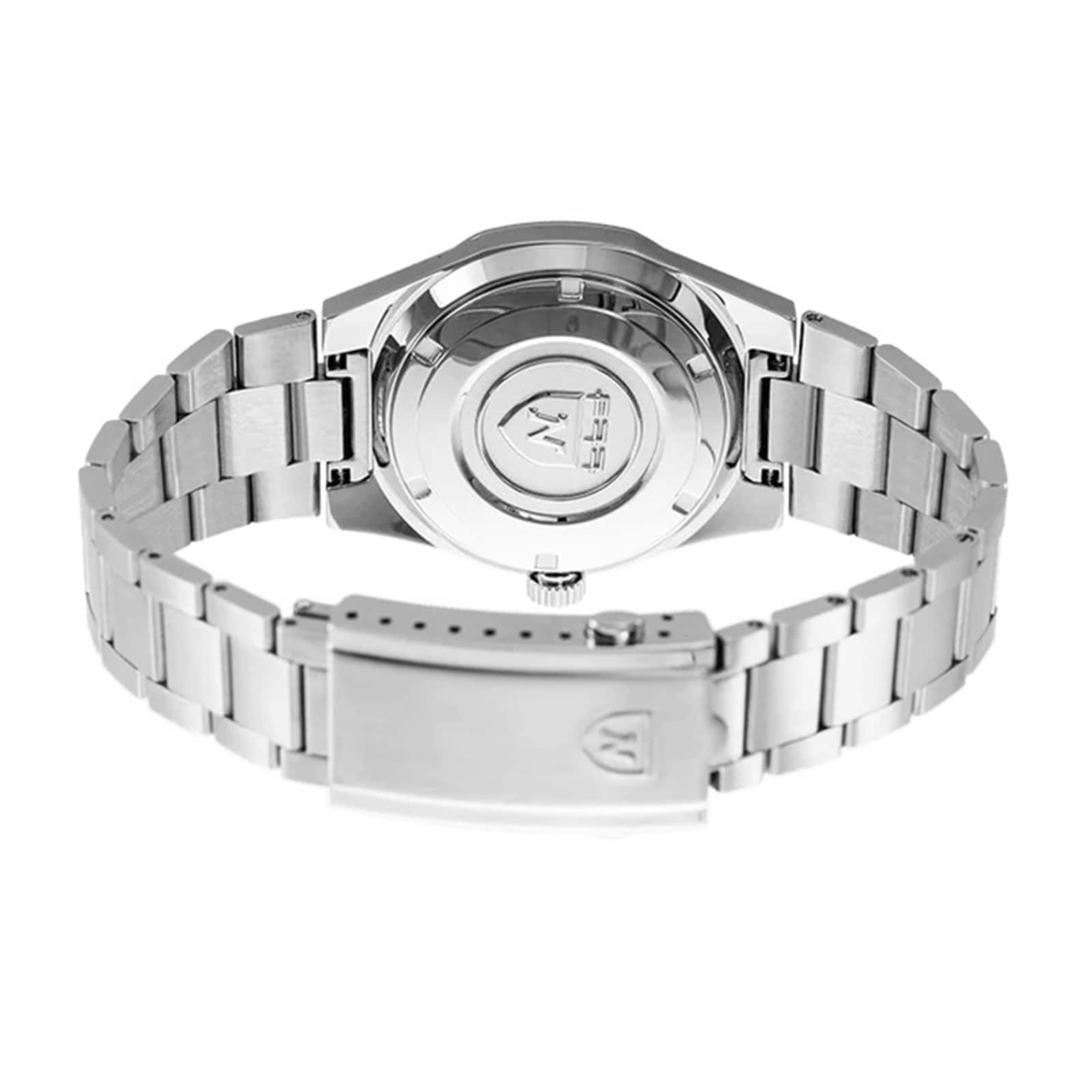 Nivada Grenchen F77 37mm Mens Watch Brown 68002A77 | Goldsmiths