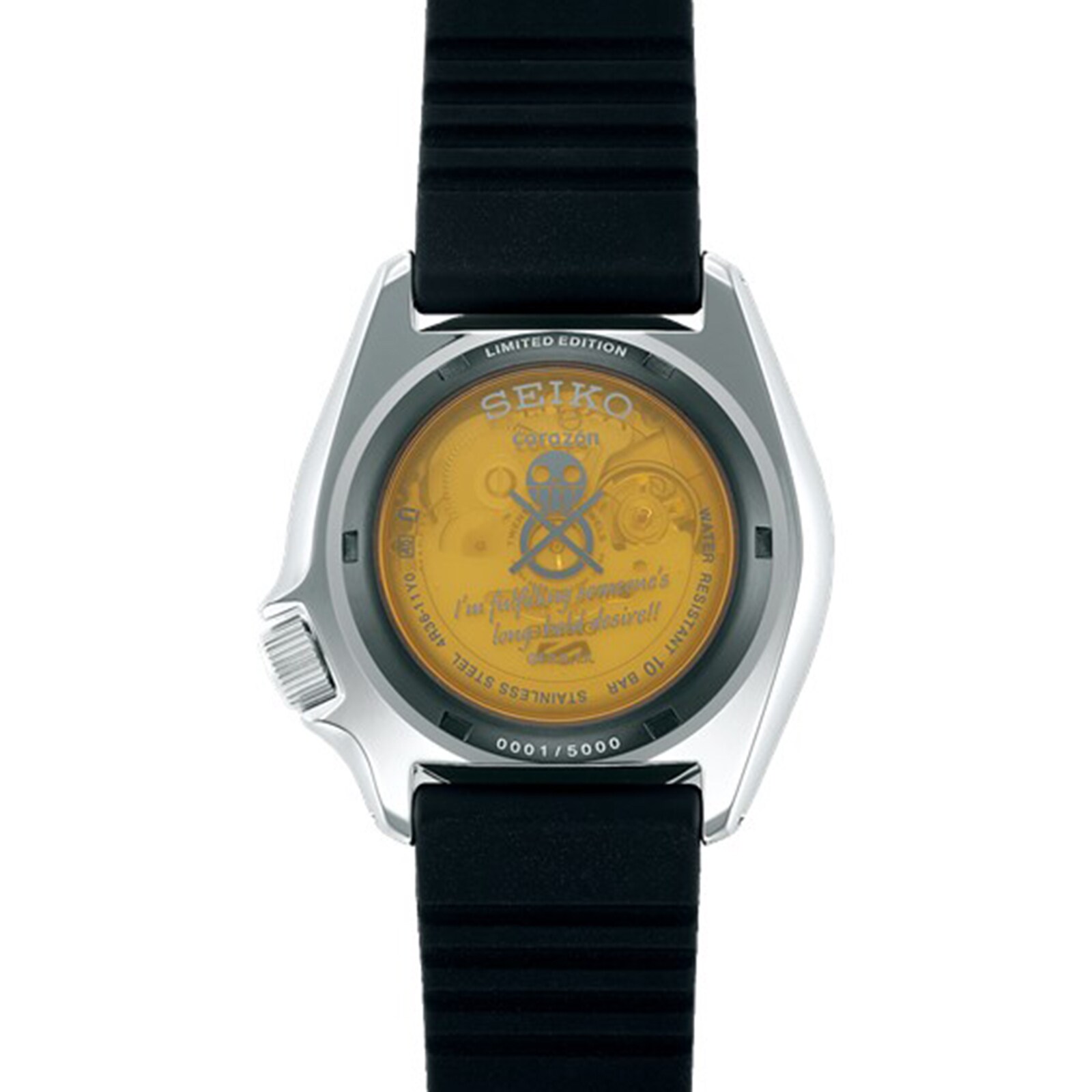 Seiko One Piece' Law 42mm Mens Watch SRPH63K1 | Goldsmiths