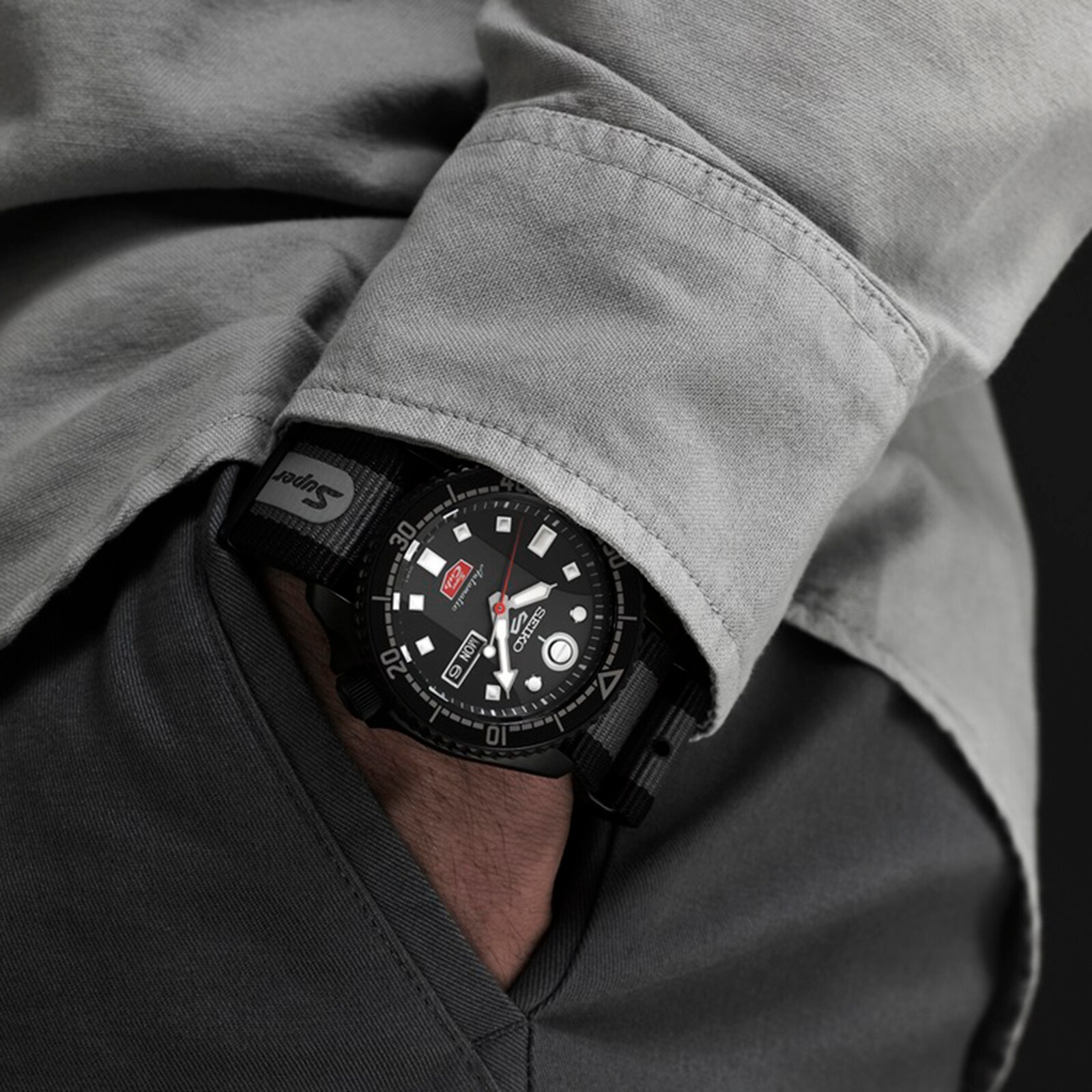 Seiko 5 Sports x Honda Super Cub Limited Edition SRPJ75K1 | Watches Of ...