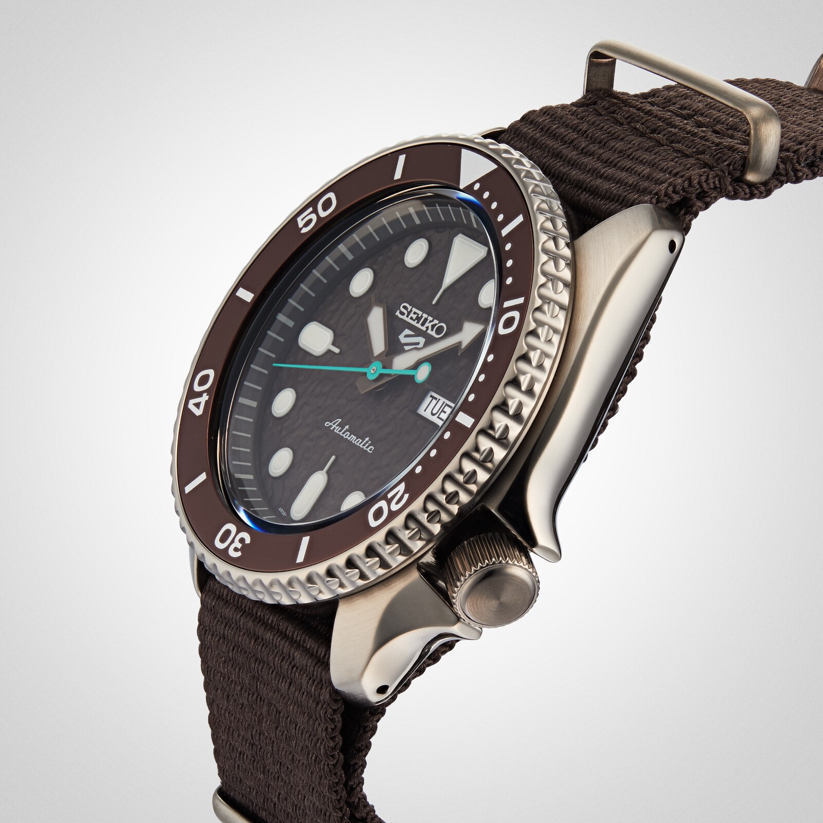 Seiko 5 Sports 42mm Mens Watch SRPD85K1 | Mappin and Webb