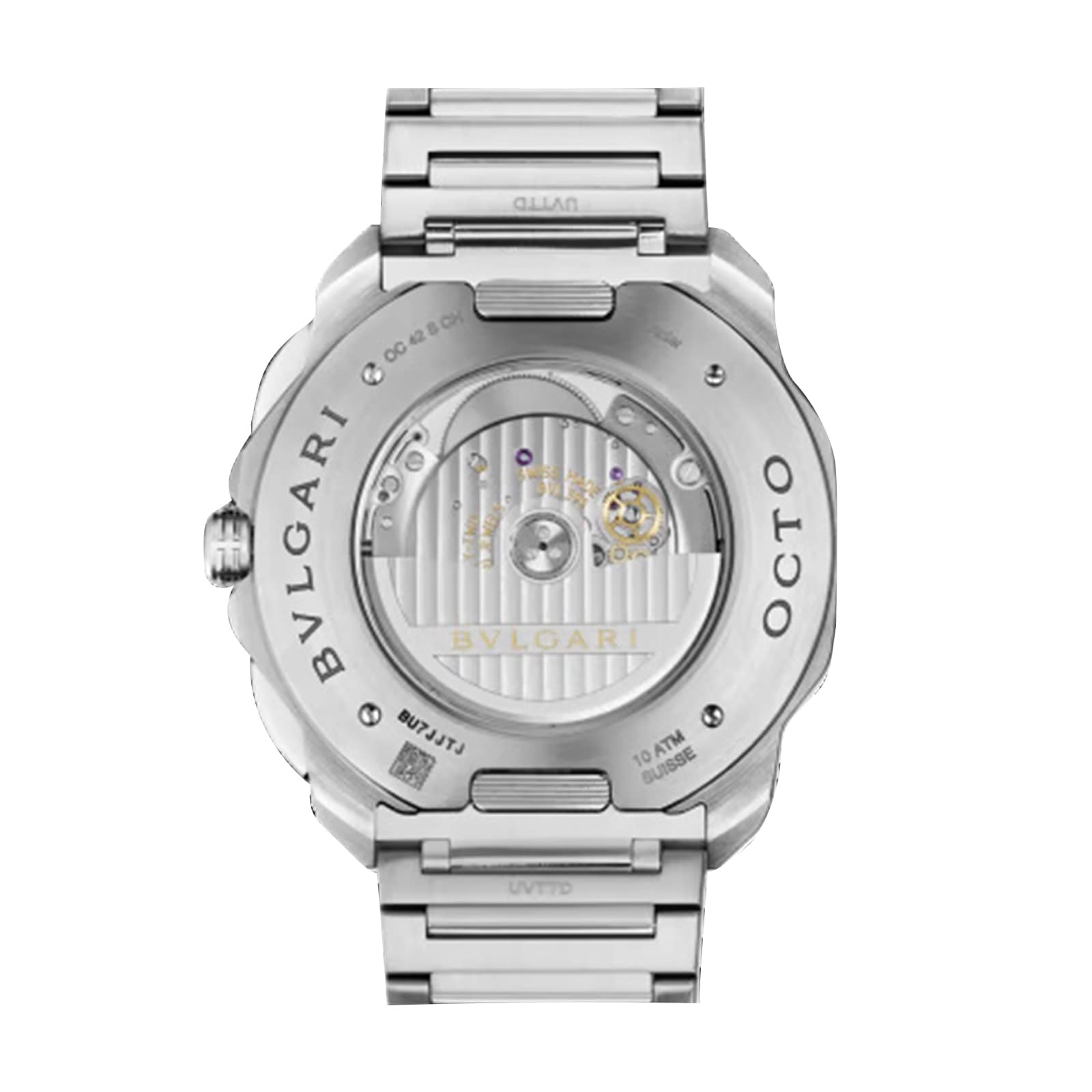 Bvlgari Octo Roma 42mm Mens Watch Blue 103829 | Goldsmiths