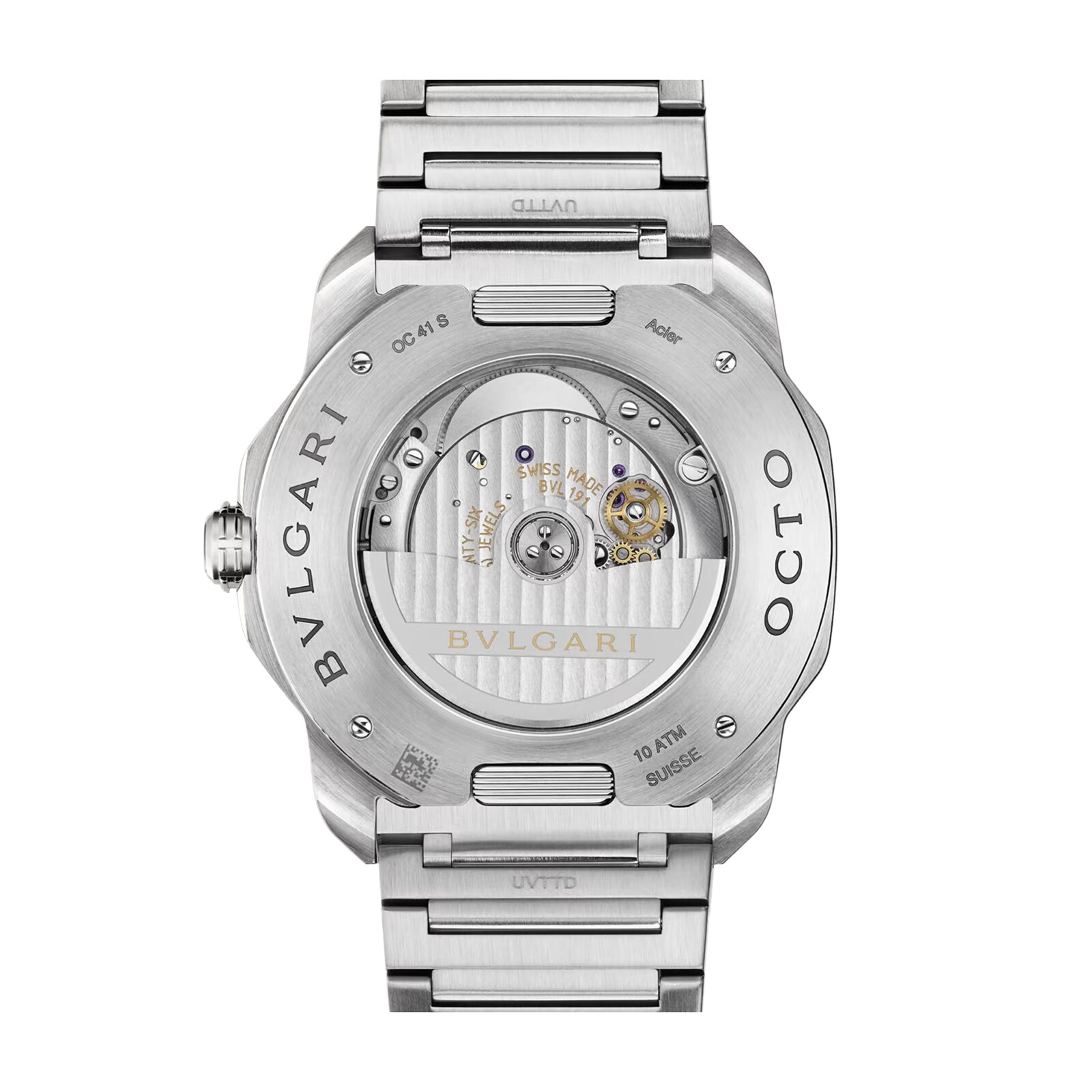 Bvlgari Octo Roma 41mm Mens Watch Grey 103740 | Goldsmiths