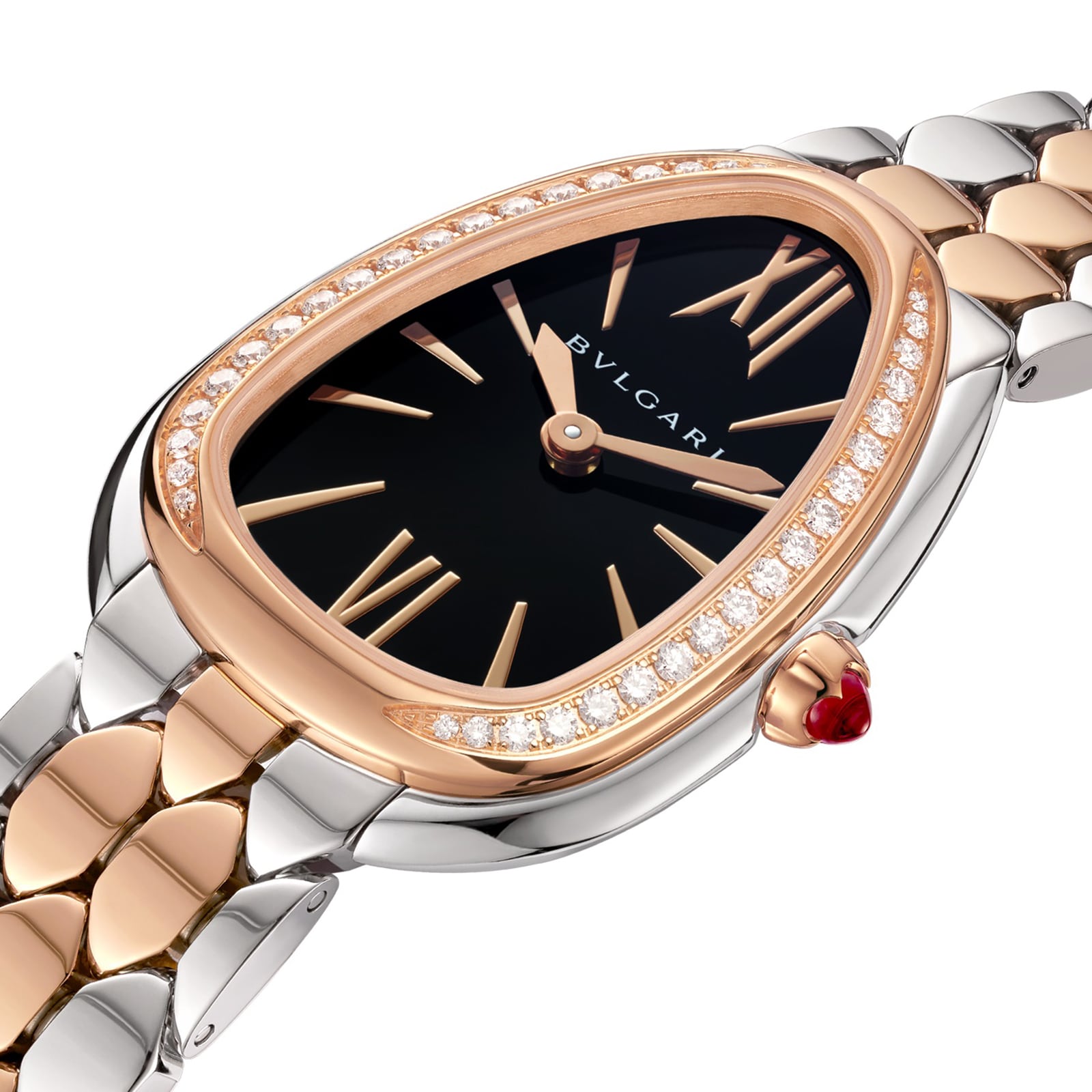 Bvlgari Serpenti Seduttori 33mm Ladies Watch Black 103951 | Goldsmiths