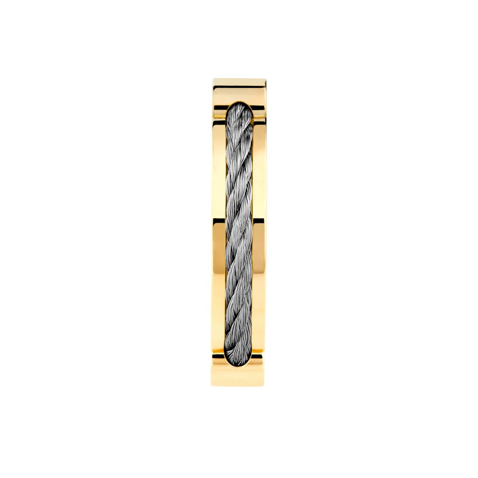 Fred Force 10 18ct Yellow Gold Cable Winch Ring - Ring Size O 4B0973 ...