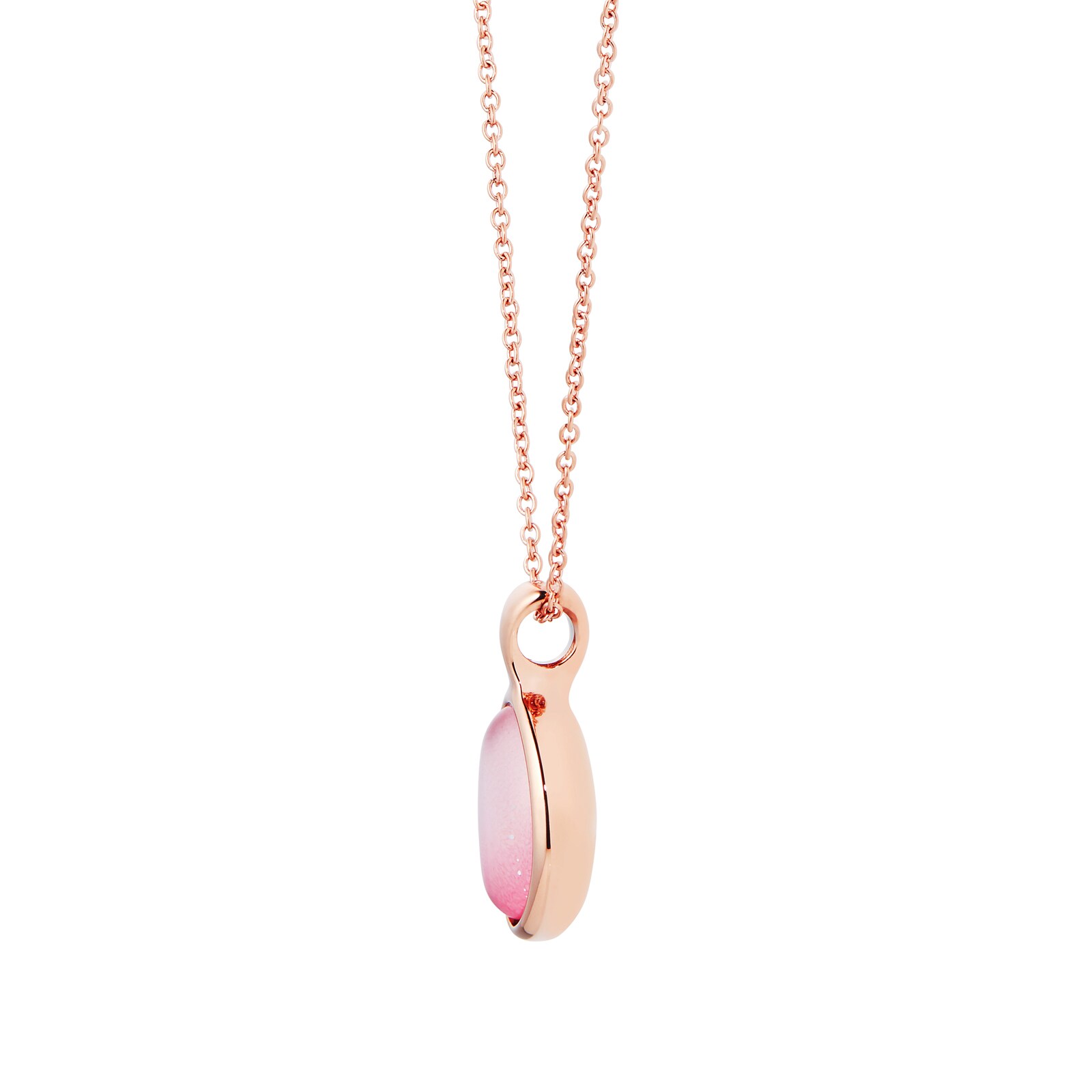 Skagen Agnethe Rose Gold Coloured Mother Of Pearl Pendant SKJ1473791 ...