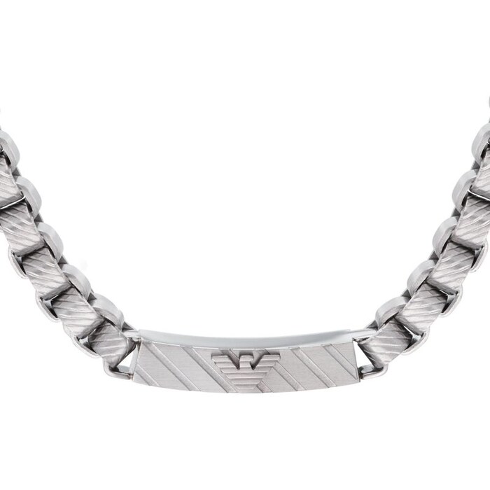 Emporio Armani Gents Stainless Steel Chain Necklace EGS2922040 | Goldsmiths
