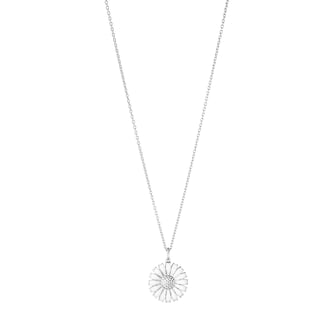 Georg Jensen Sterling Silver Daisy Necklace 20001533 | Goldsmiths