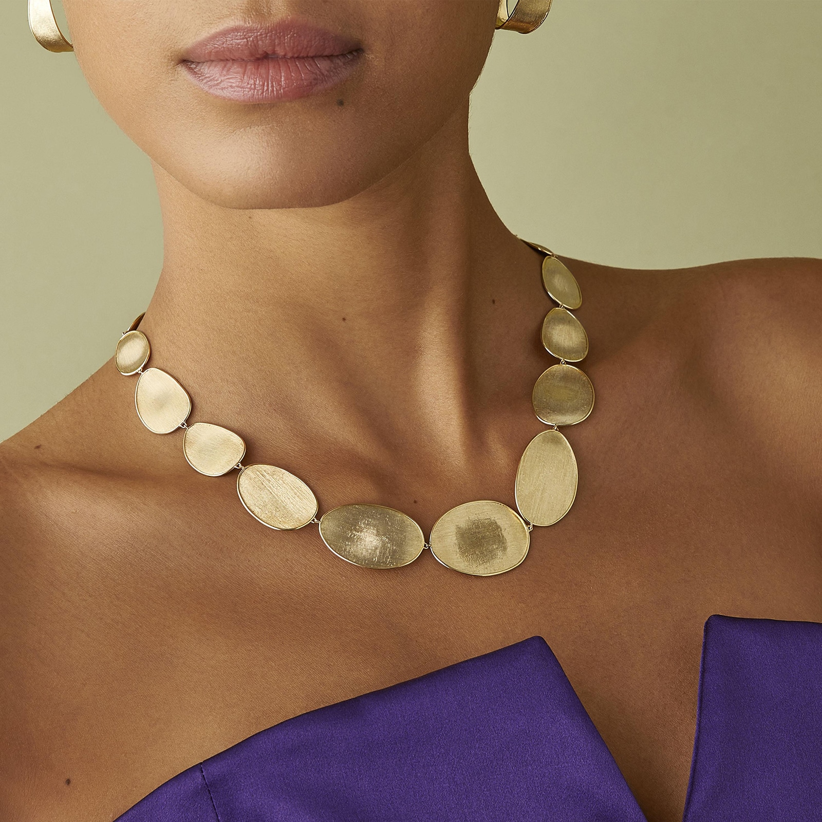 Marco Bicego 18ct Yellow Gold Lunaira Collection Necklace CB1777 Y 02 ...