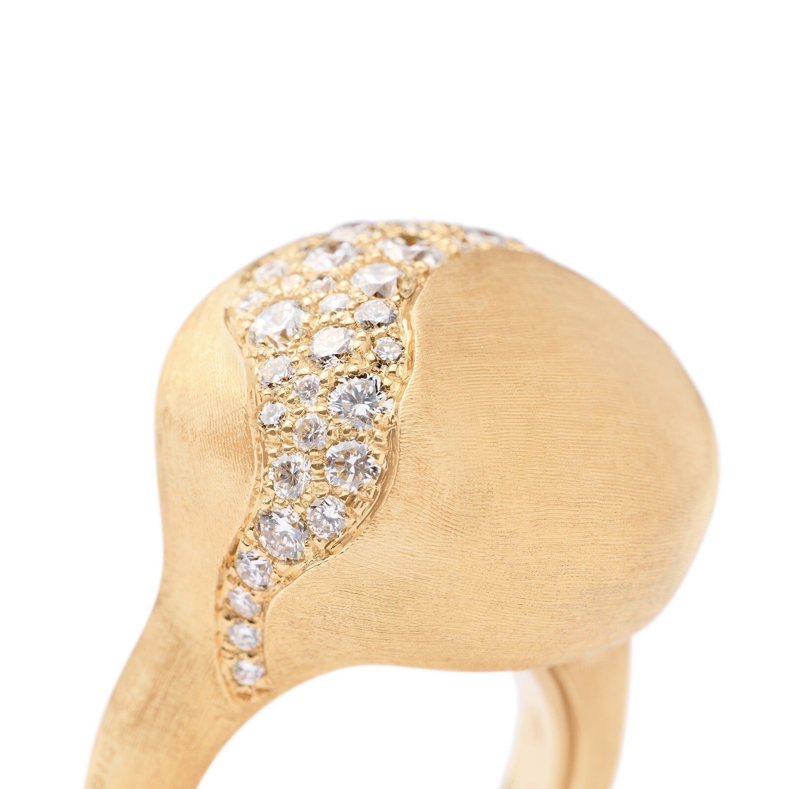 Marco Bicego 18ct Yellow Gold Africa Collection Diamond Ring - Ring ...