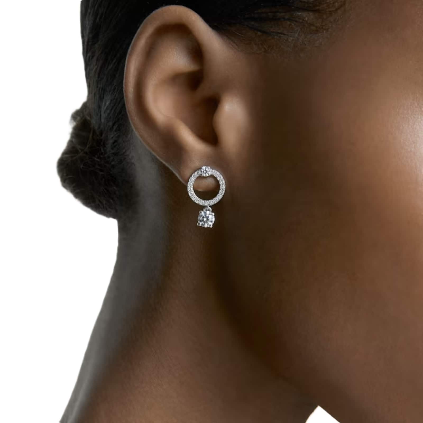 SWAROVSKI Attract Hoop Earrings 5563278 | Goldsmiths