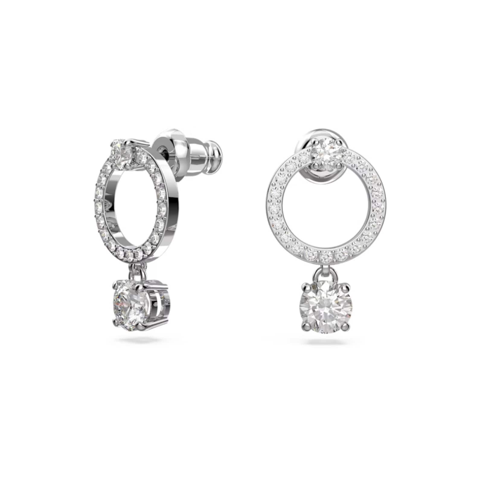 SWAROVSKI Attract Hoop Earrings 5563278 | Goldsmiths
