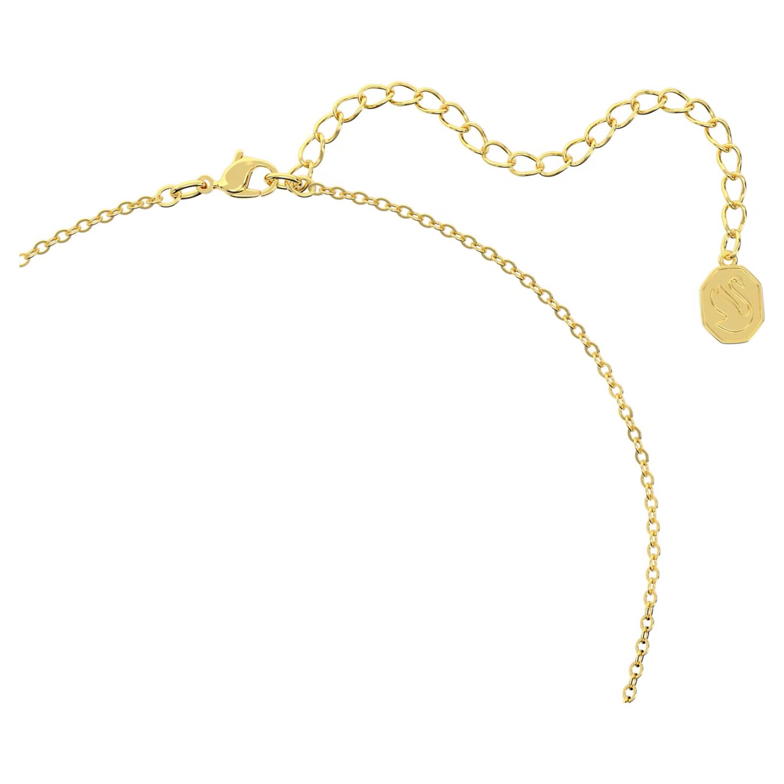 SWAROVSKI Bella Yellow Gold Coloured Gold Stone Necklace 5662091 ...
