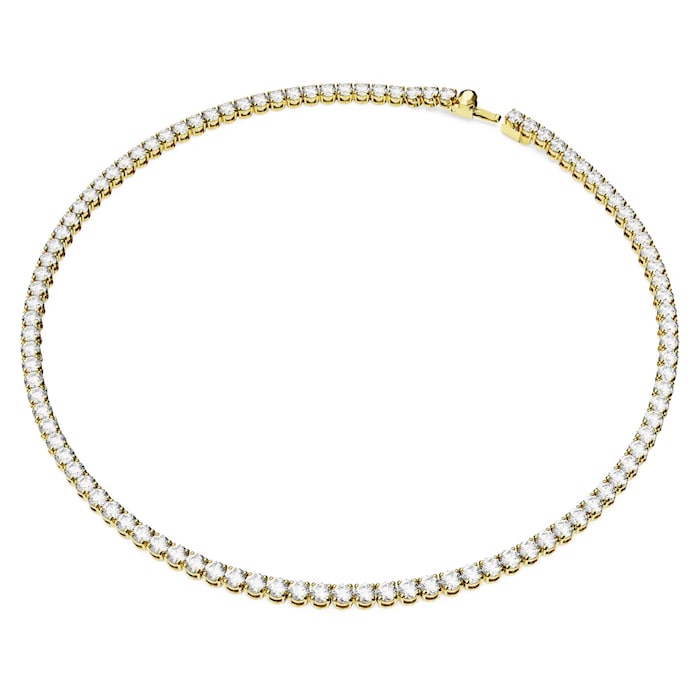 SWAROVSKI Matrix Cubic Zirconia Tennis Necklace 5657667 | Goldsmiths