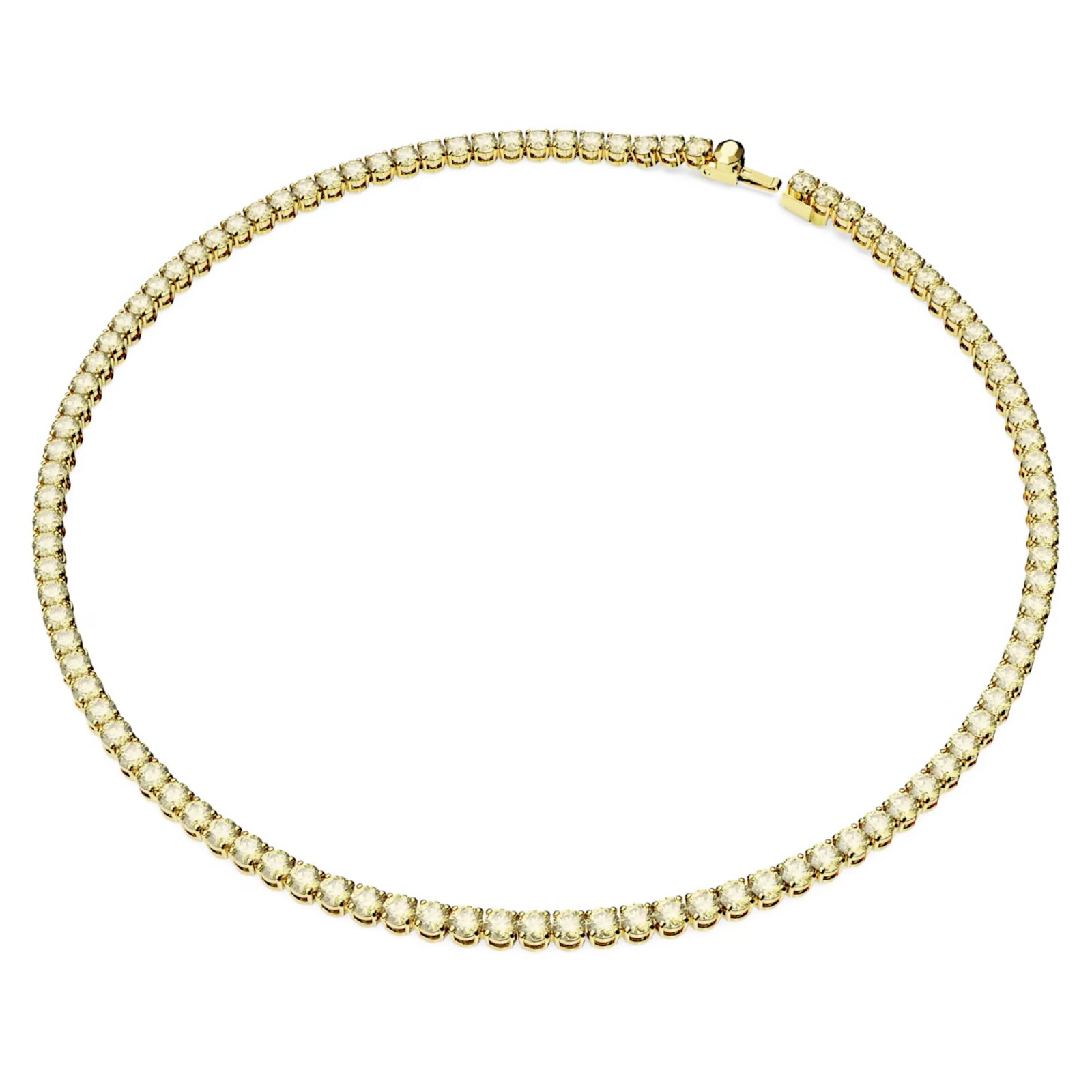 SWAROVSKI Matrix Cubic Zirconia Tennis Necklace 5661191 | Goldsmiths