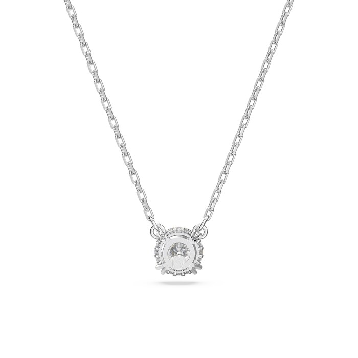 SWAROVSKI Rhodium Plated Constella Cubic Zirconia Pendant 5636706 ...