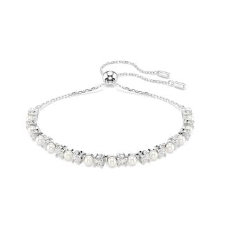 SWAROVSKI Matrix Silver Coloured Mixed Cut Cubic Zirconia Pendant ...