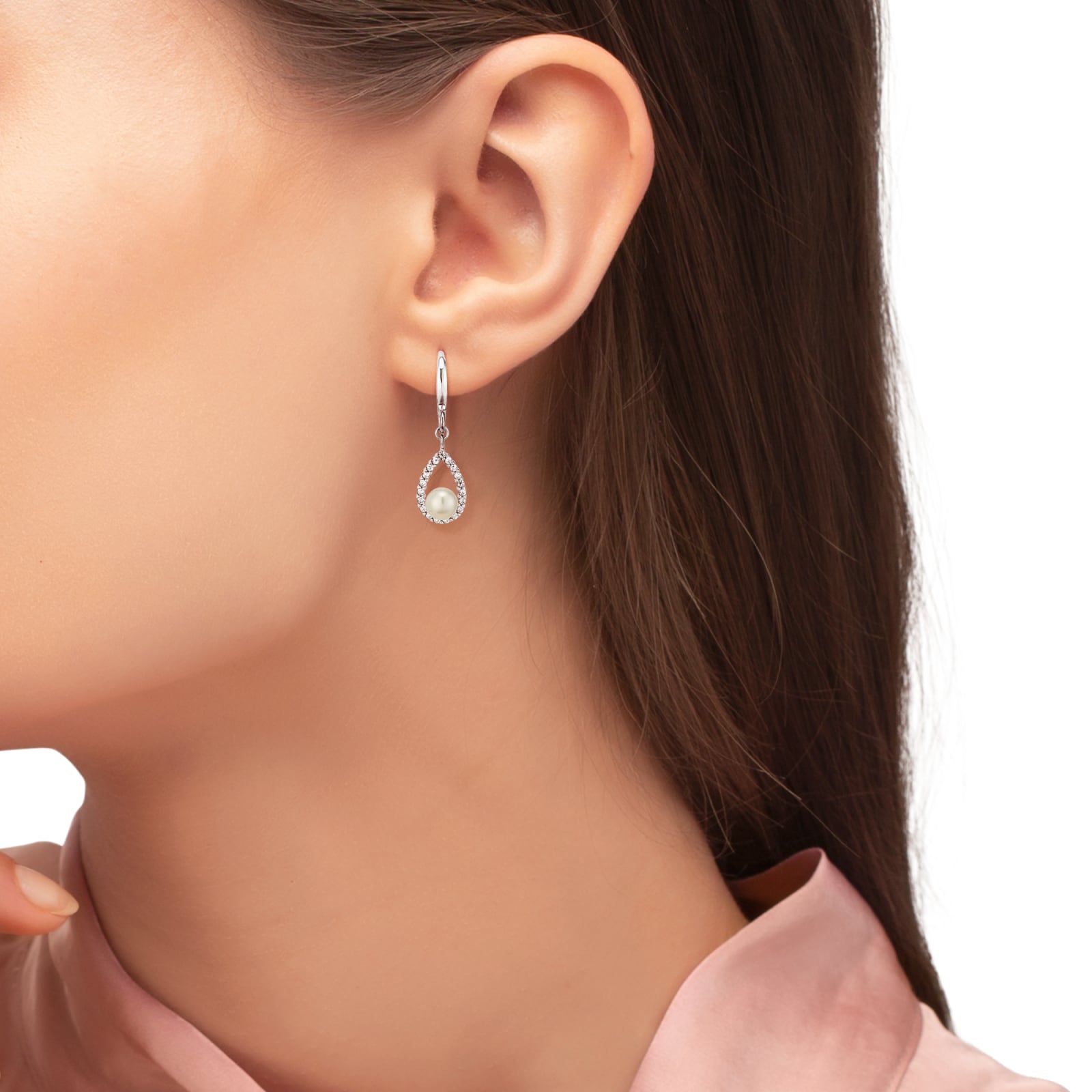 Silver Earrings, Small Sterling Silver Studs, Hoops & Drop Earrings for ...