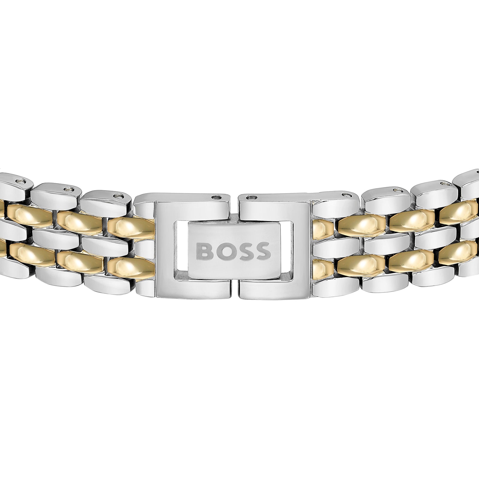 BOSS Ladies BOSS Isla Yellow Gold Coloured & Stainless Steel Mesh ...